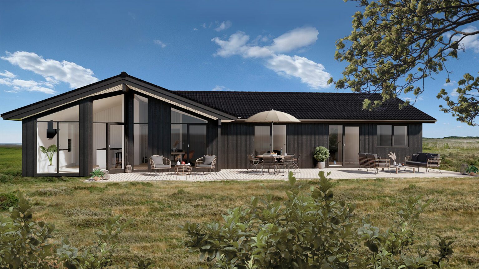 Store sommerhuse ⇒ Se de forskellige typer her! | Planet Huse
